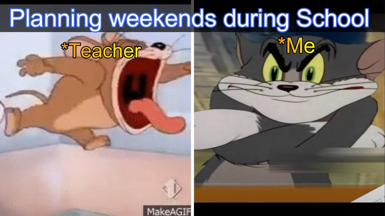 Planning weekends during School be like meme..🤣| *Popular Editz* - YouTube