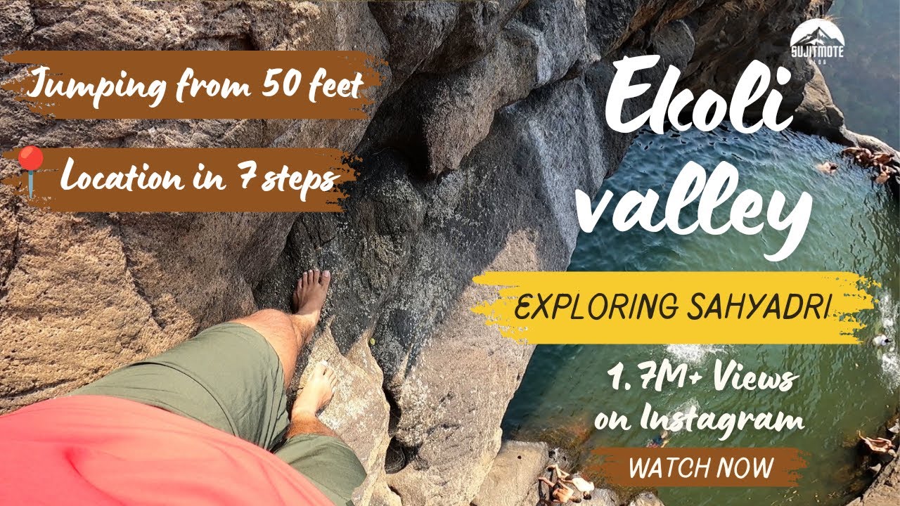 EKOLE VALLEY 📍 LOTUS WATERFALL (1.7 M views on instagram) || सह्याद्री ...