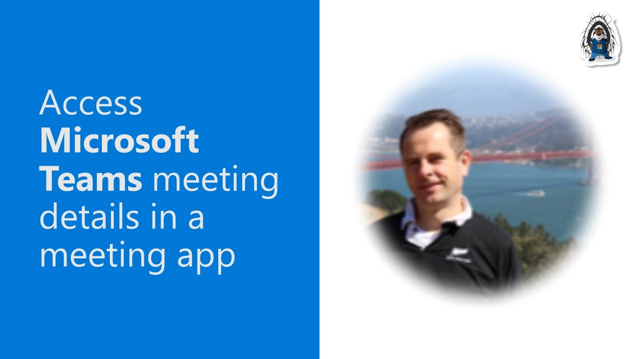 Access Microsoft Teams meeting details in a meeting app - YouTube