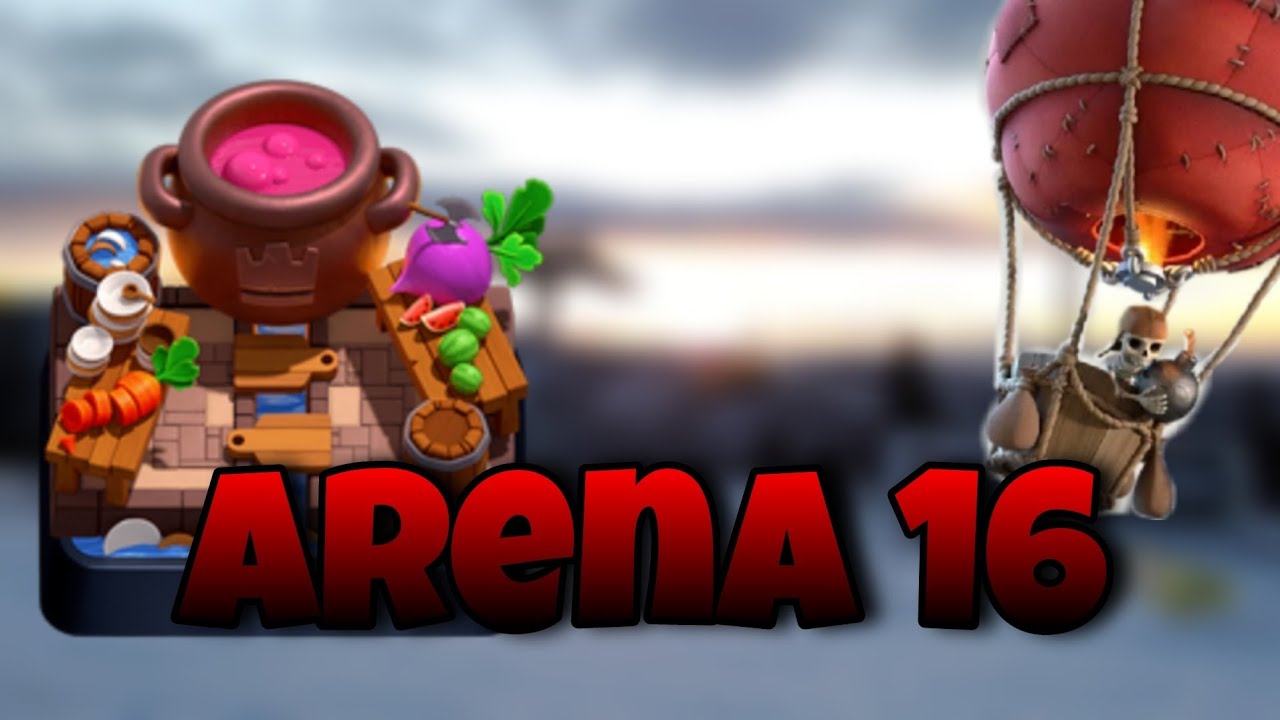 Reached arena 16 and und unlocked new champion in Clash Royale - YouTube