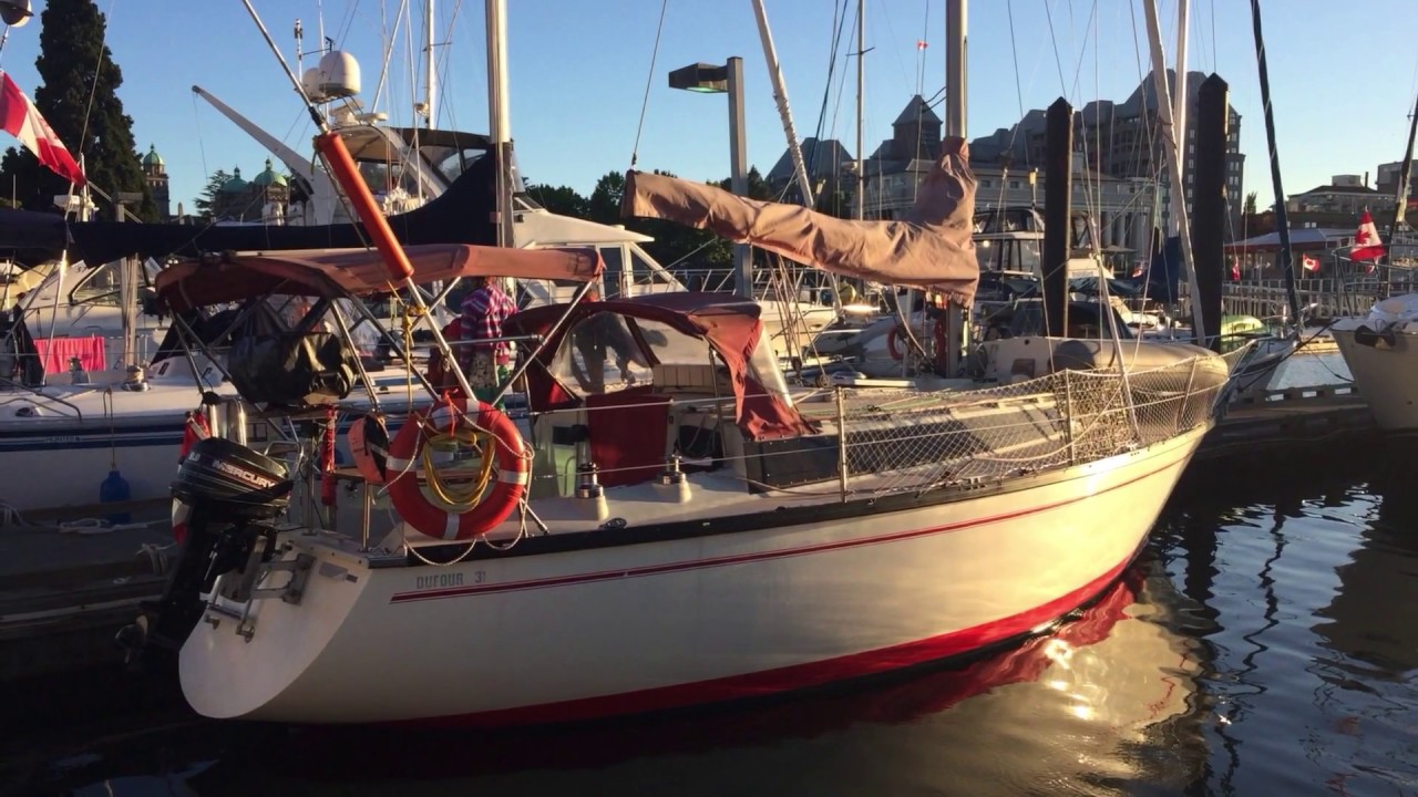 Dufour 31' Vancouver ***SOLD*** - YouTube