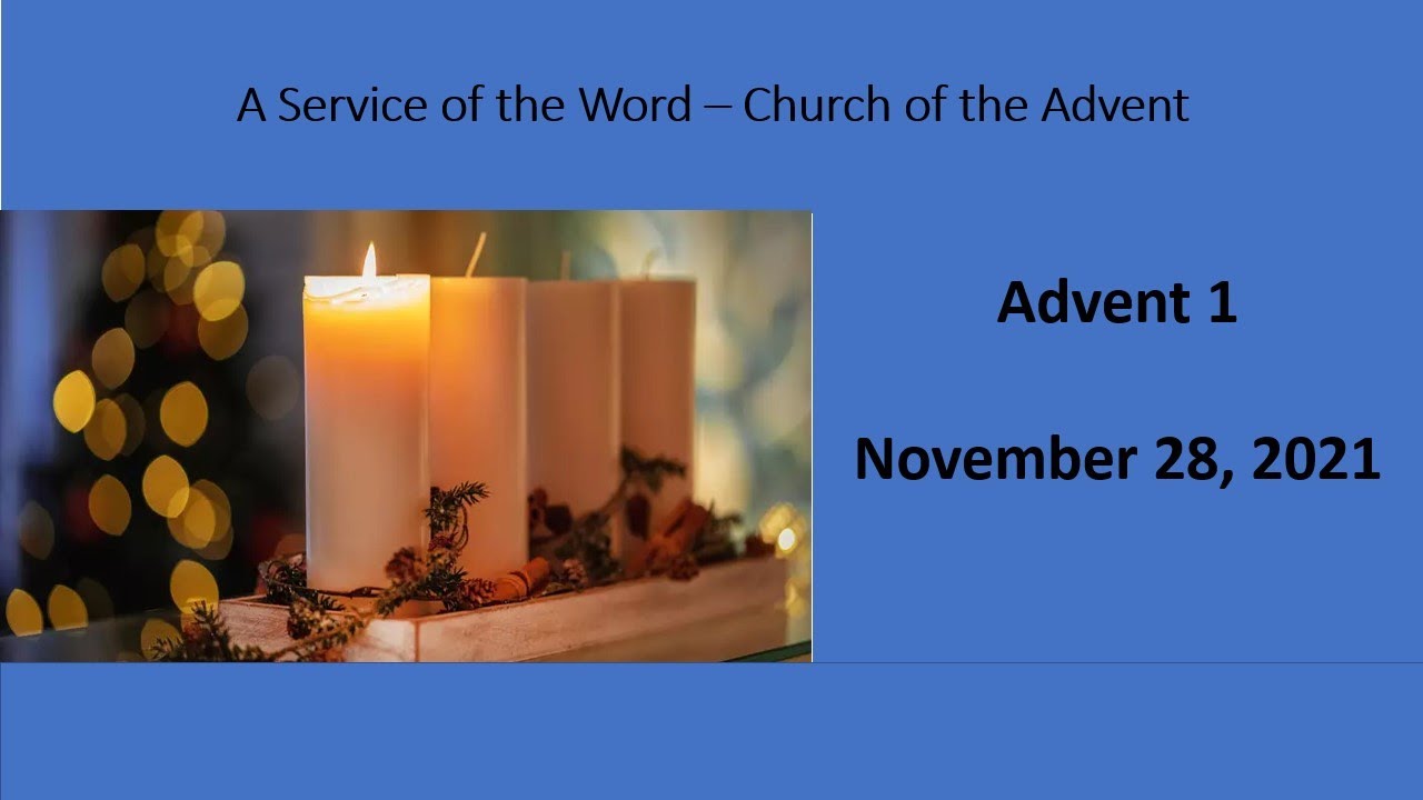 The Anglican Church of the Advent - A Virtual Service of the Word ...