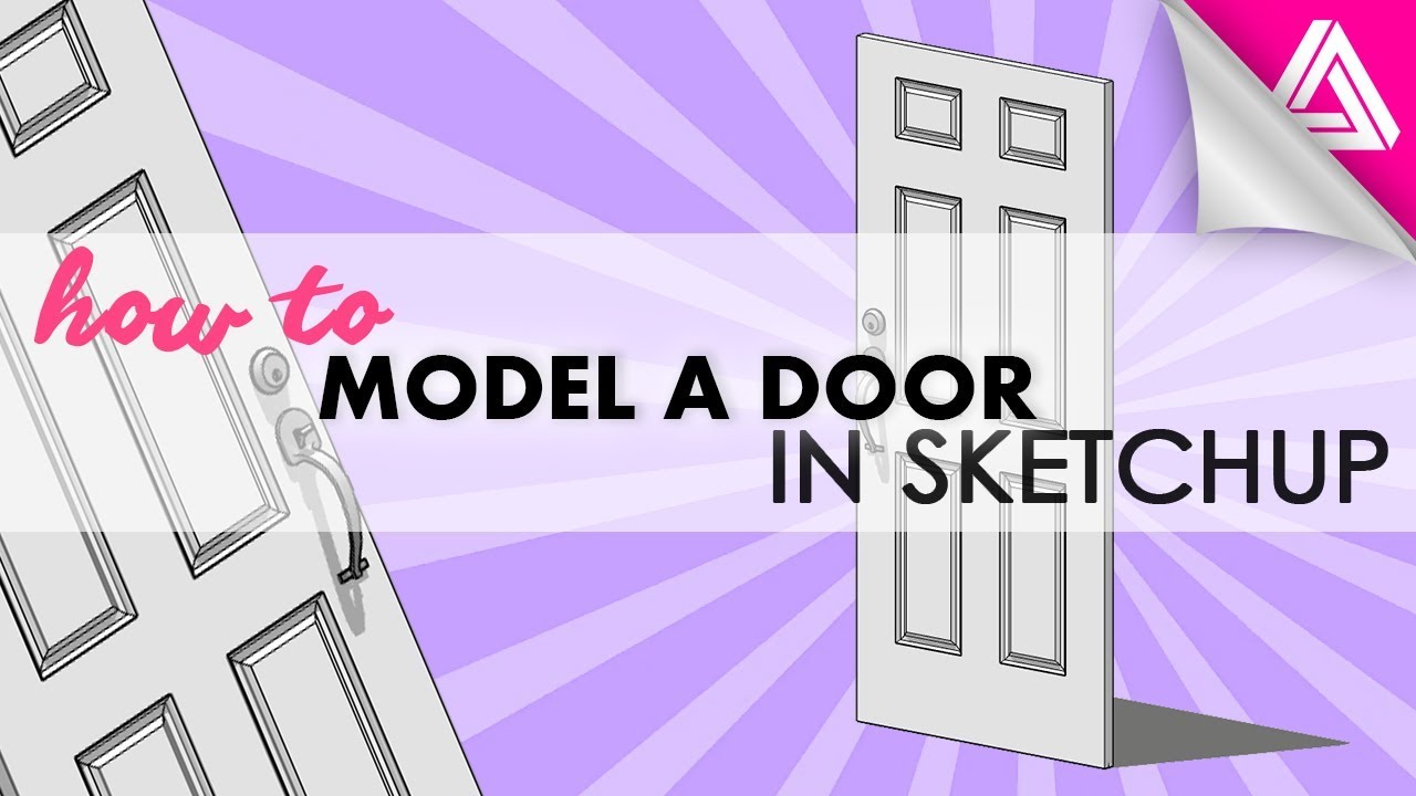 How To Model A Door In Sketchup YouTube how-to-model-a-door-in-sketchup-youtube