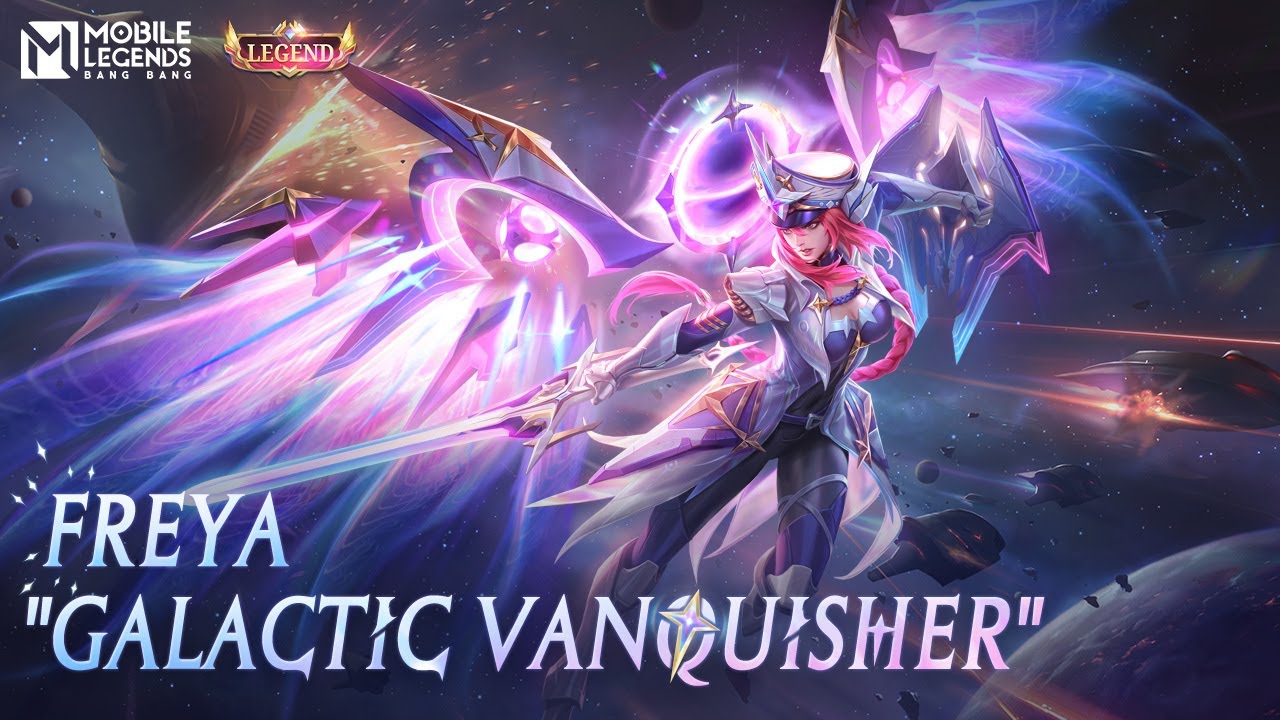 New Legend Skin | Freya "Galactic Vanquisher" | Mobile Legends: Bang ...