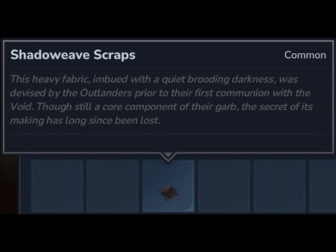 Where to Find Shadoweave Scraps in Hytale - YouTube