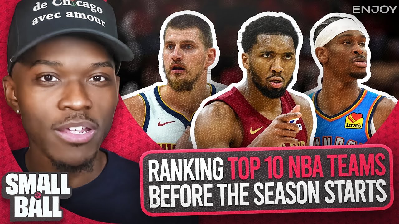 Ranking The Top 10 NBA Teams Before The Season Starts - YouTube
