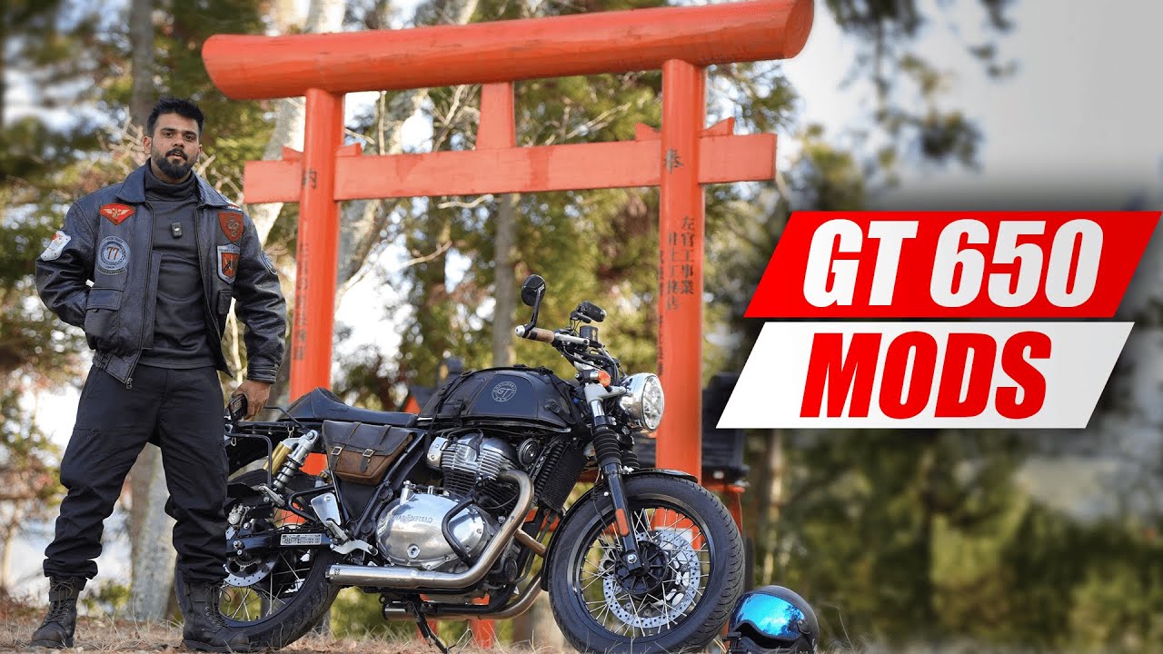 GT 650 modifications II Indian in Japan II - YouTube