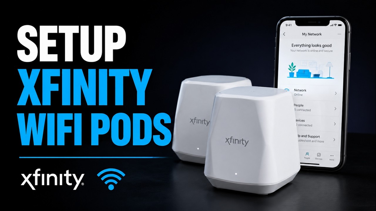 How to Set up Xfinity Wifi Pods (xFi Pods) for Full Home Coverage ...