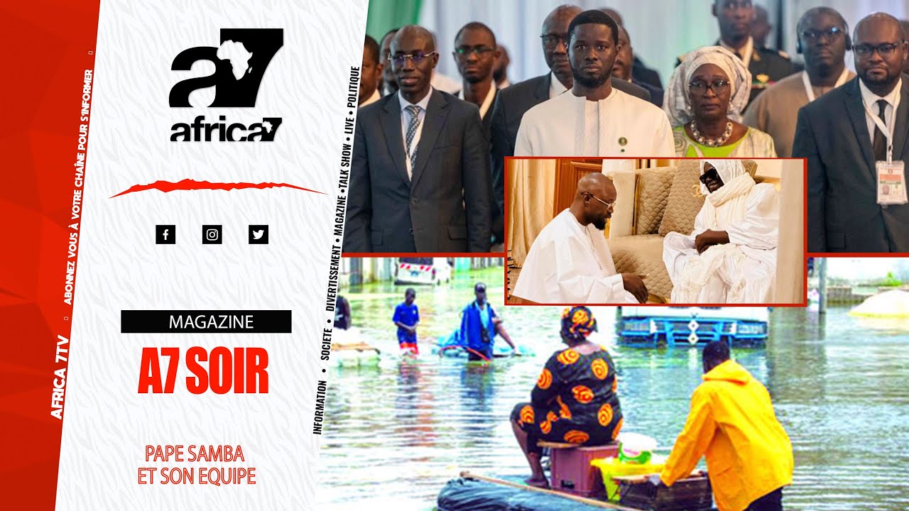 🔴A7 SOIR : LE CNRA MET EN DEMEURE LES MÉDIAS/Sonko/Diomaye -100 jours-opposition /discours de ...