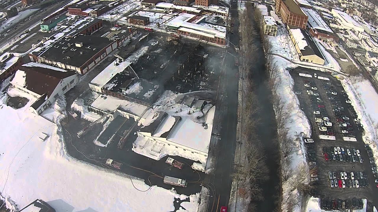 Providence 5 Alarm Mill Fire (No Music) - YouTube