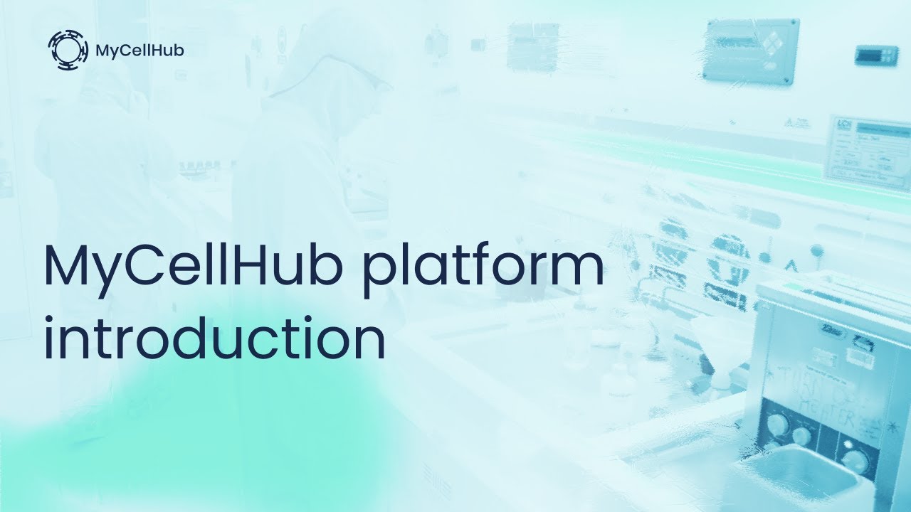 MyCellHub platform introduction - YouTube