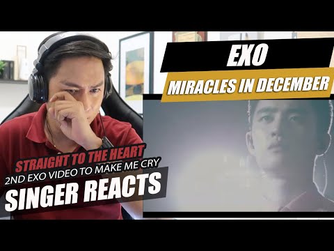 EXO - Miracles In December | SINGER REACTION