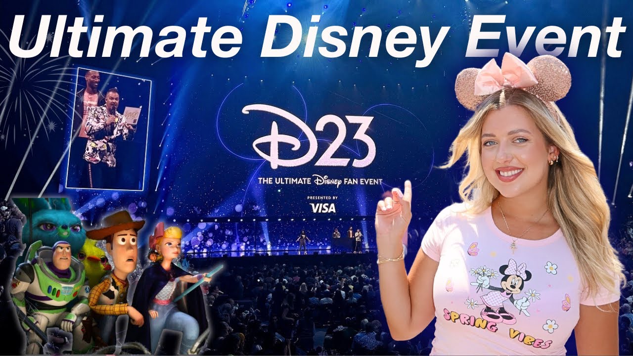 MAJOR Disney News! Disney’s D23 The Ultimate Disney Fan Event! - YouTube