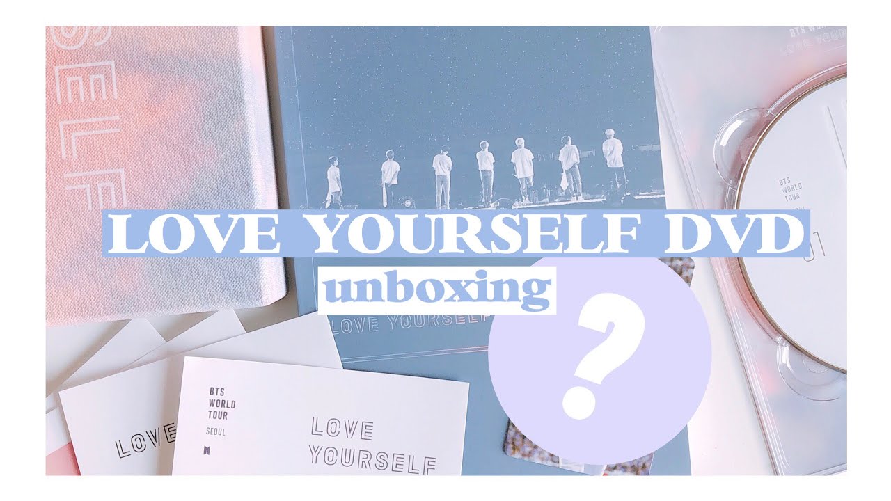 Unboxing: BTS (방탄소년단) “LOVE YOURSELF” DVD (방탄소년단 콘서트 DVD) FROM ...