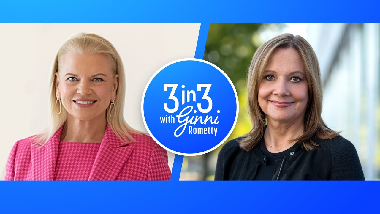 Balancing Life and Family, 3-in-3 Leadership Lessons with Ginni Rometty ...
