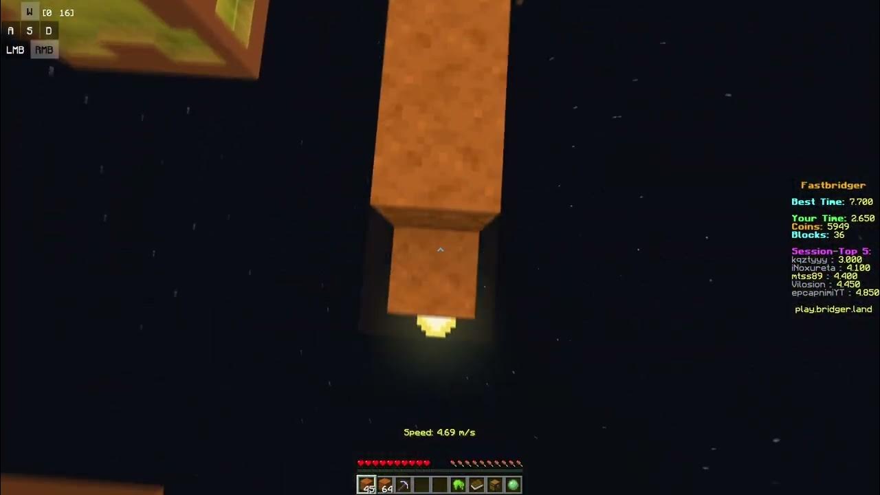 day 1 of learning hardest skill of minecraft - YouTube