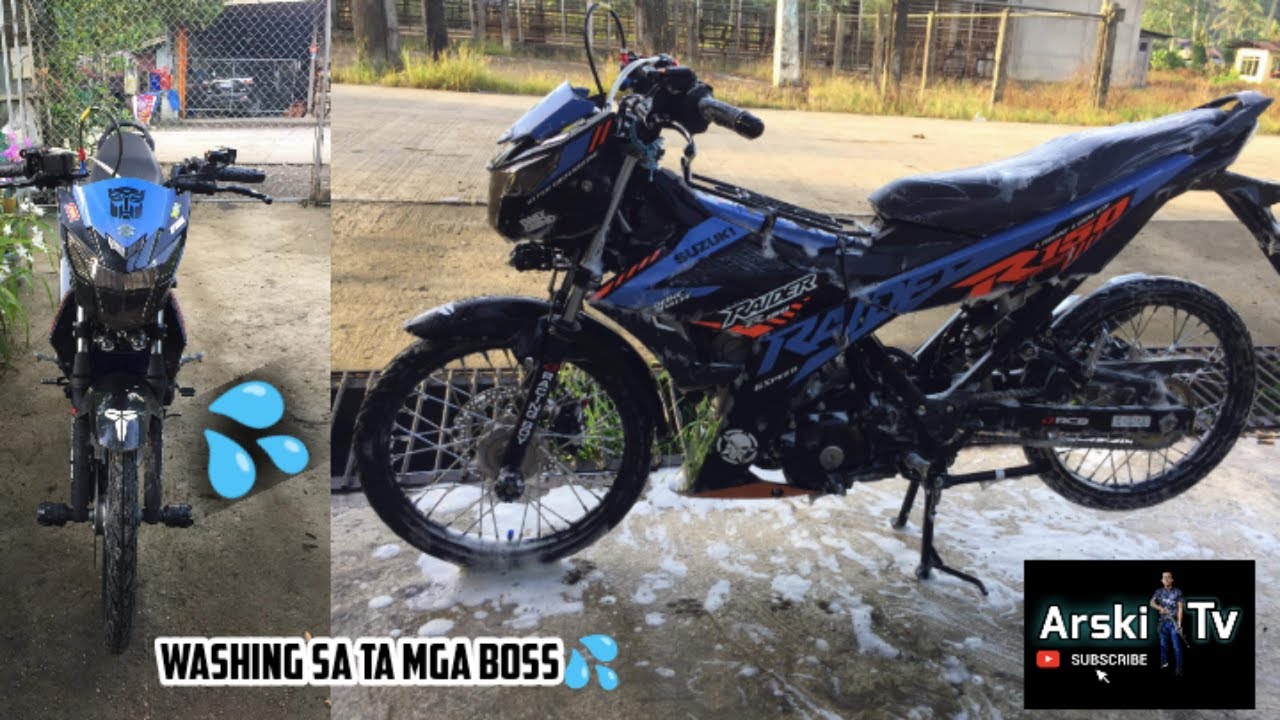 How I Clean or wash my | Raider 150 Fi - YouTube