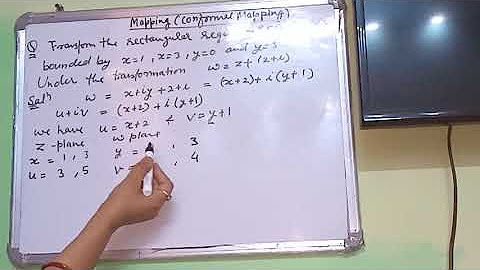 Conformal mapping and bilinear transformation. - YouTube