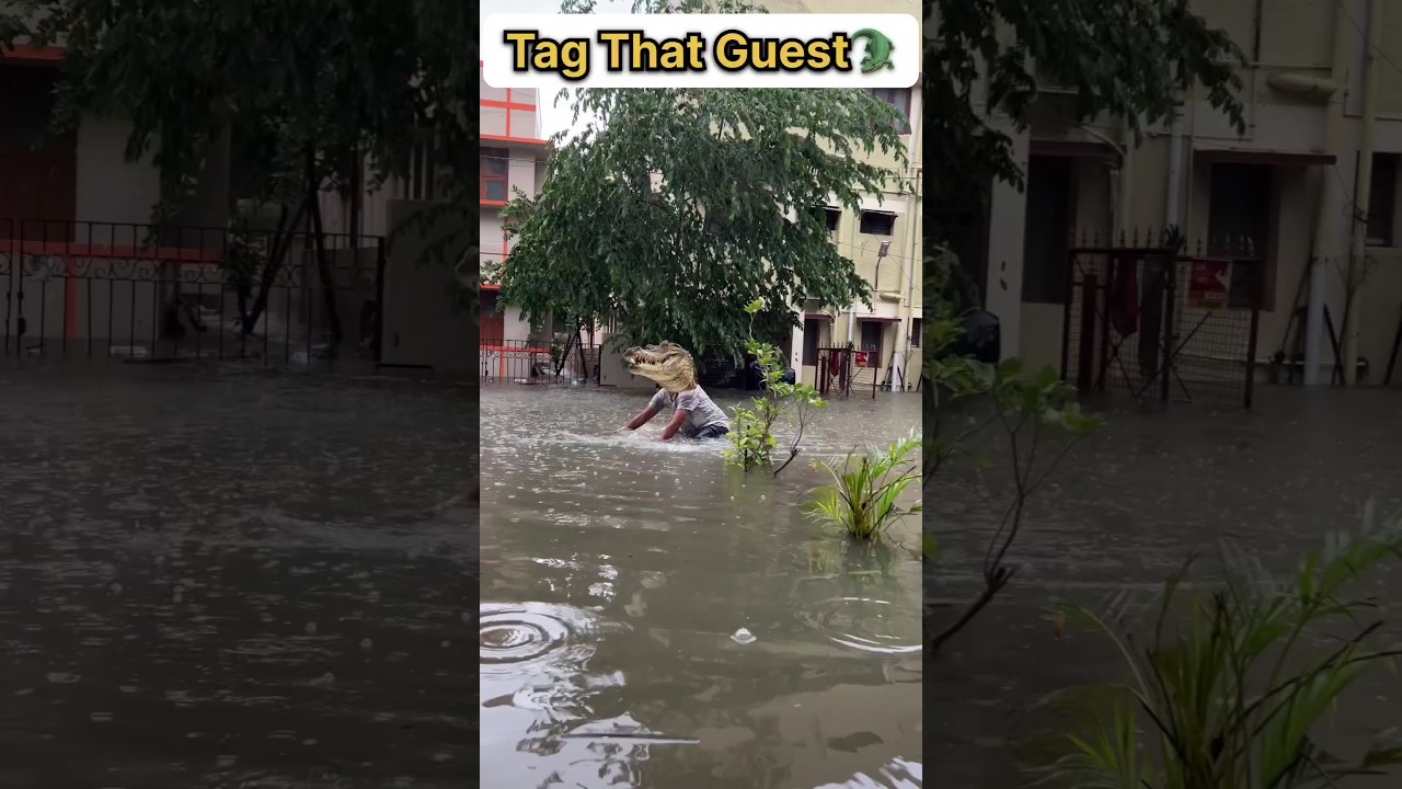 Muthalai crocodile head boy in chennai 😄😄😄🤣🤣 #youtube #tamil #trending ...