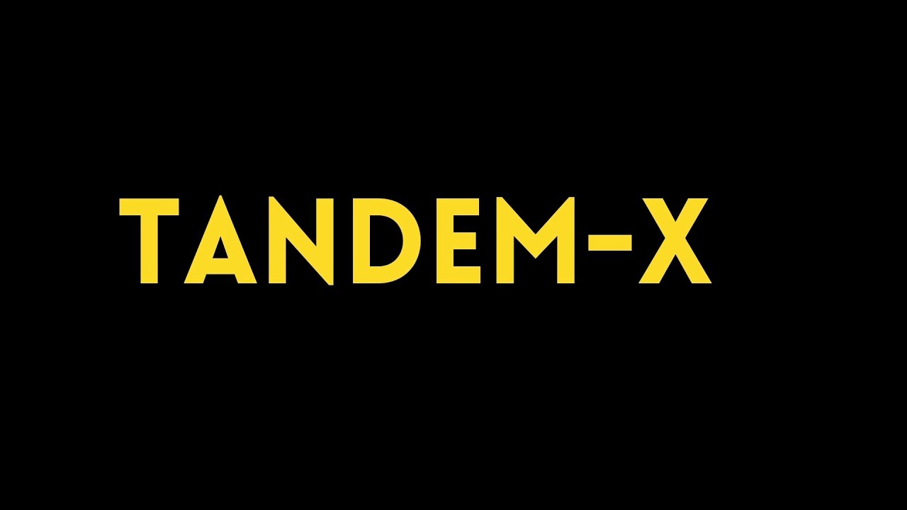 TanDEM-X -saiba mais sobre esse MDE - YouTube
