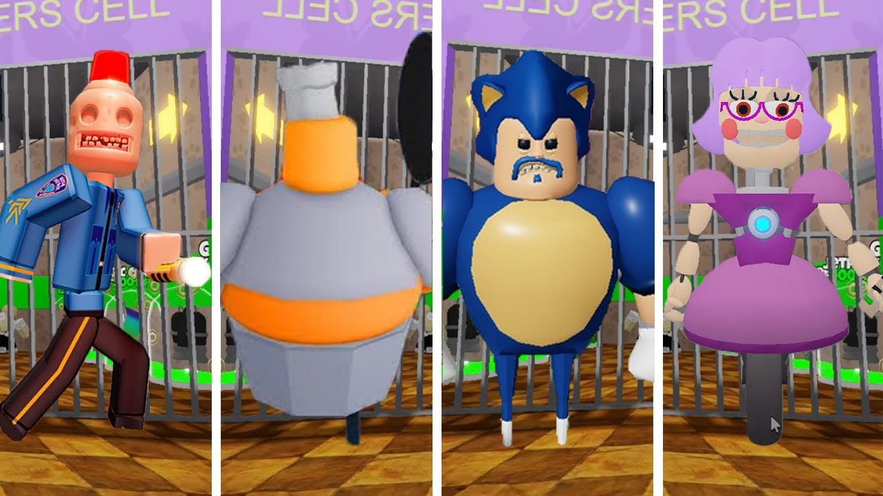 What Happen If I Become All Scary Obby In PlatinumFalls From Barry ...