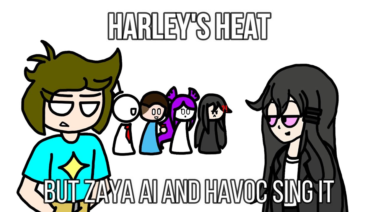 [RESKIN+COVER] FNF Harley's Heat but ZayAI and Havoc sing it! (feat ...