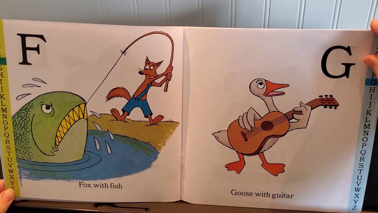 Day 5-"The Alphabet Book", Read Aloud - YouTube