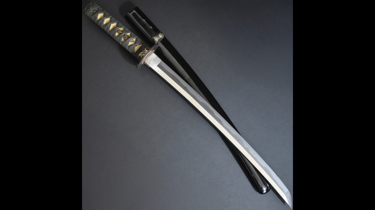 03765 ANTIQUE NIHONTO JAPANESE SAMURAI KATANA SWORD WAKIZASHI SHINKAI ...