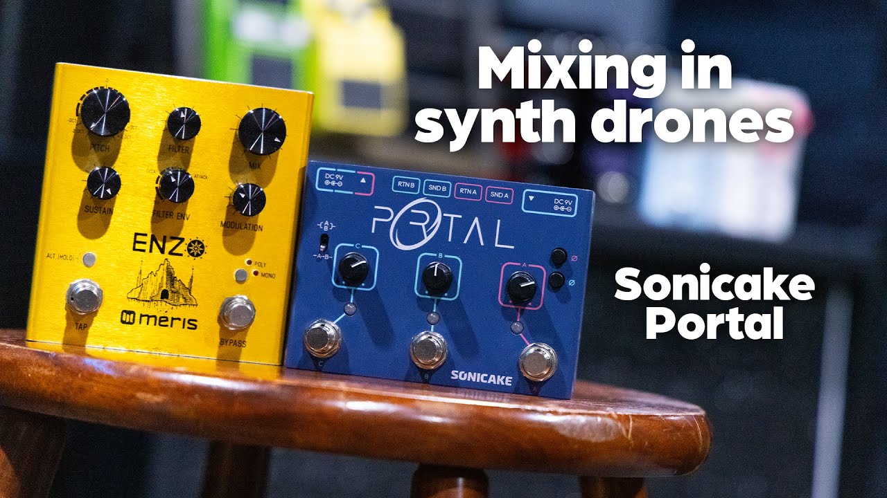 Mixing in Synth Drones with the Sonicake Portal - YouTube