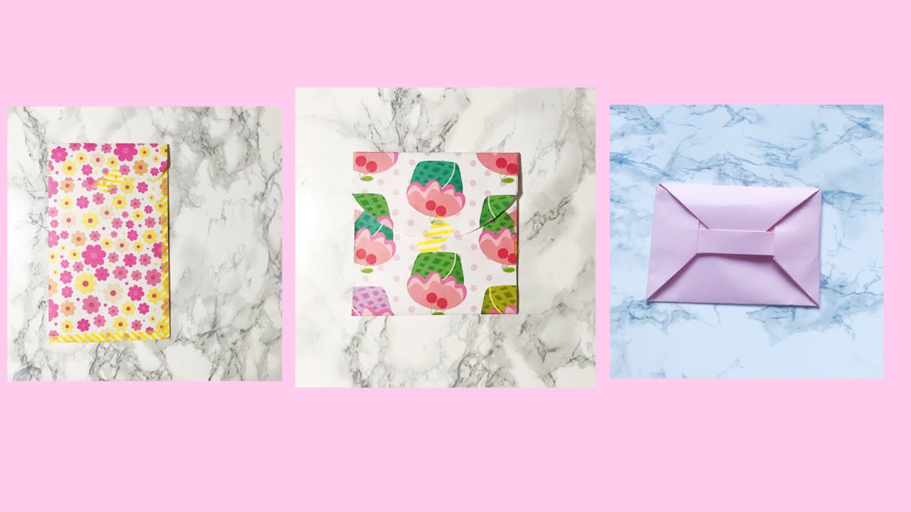 3 Plicuri din Hartie Simplu de Facut (din origami, din hartie, cu ...