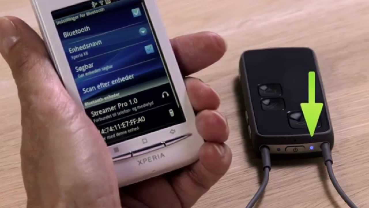 Streamer, Cell Phone, how to pair - YouTube