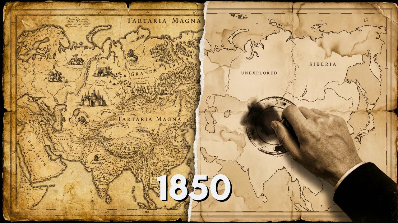 Mapas anteriores a 1850 que revelan un mundo distinto — Tartaria en ...