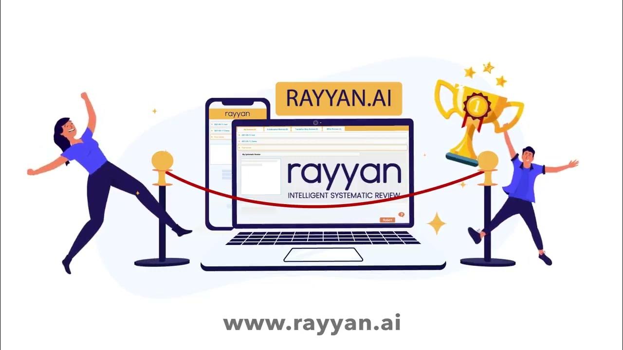 Reduce your time in Systematic Reviews and Literature Reviews | Use AI Powered Rayyan - YouTube