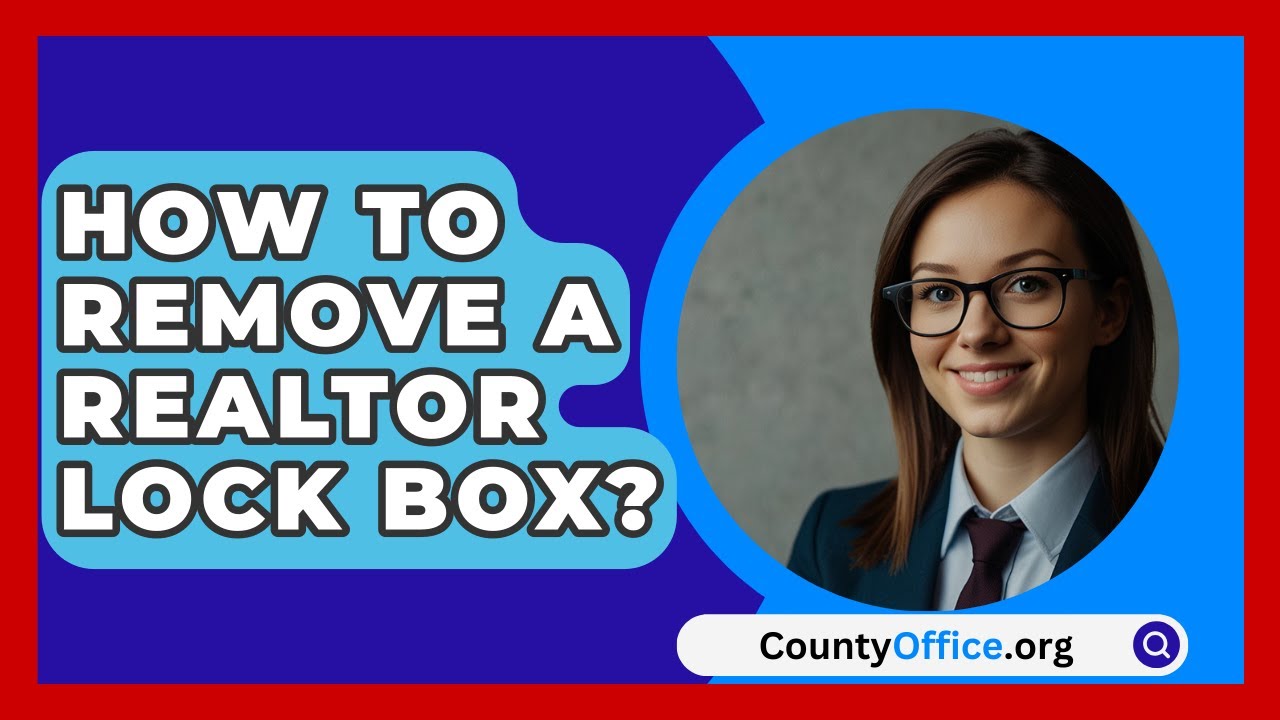 How To Remove A Realtor Lock Box? - CountyOffice.org - YouTube