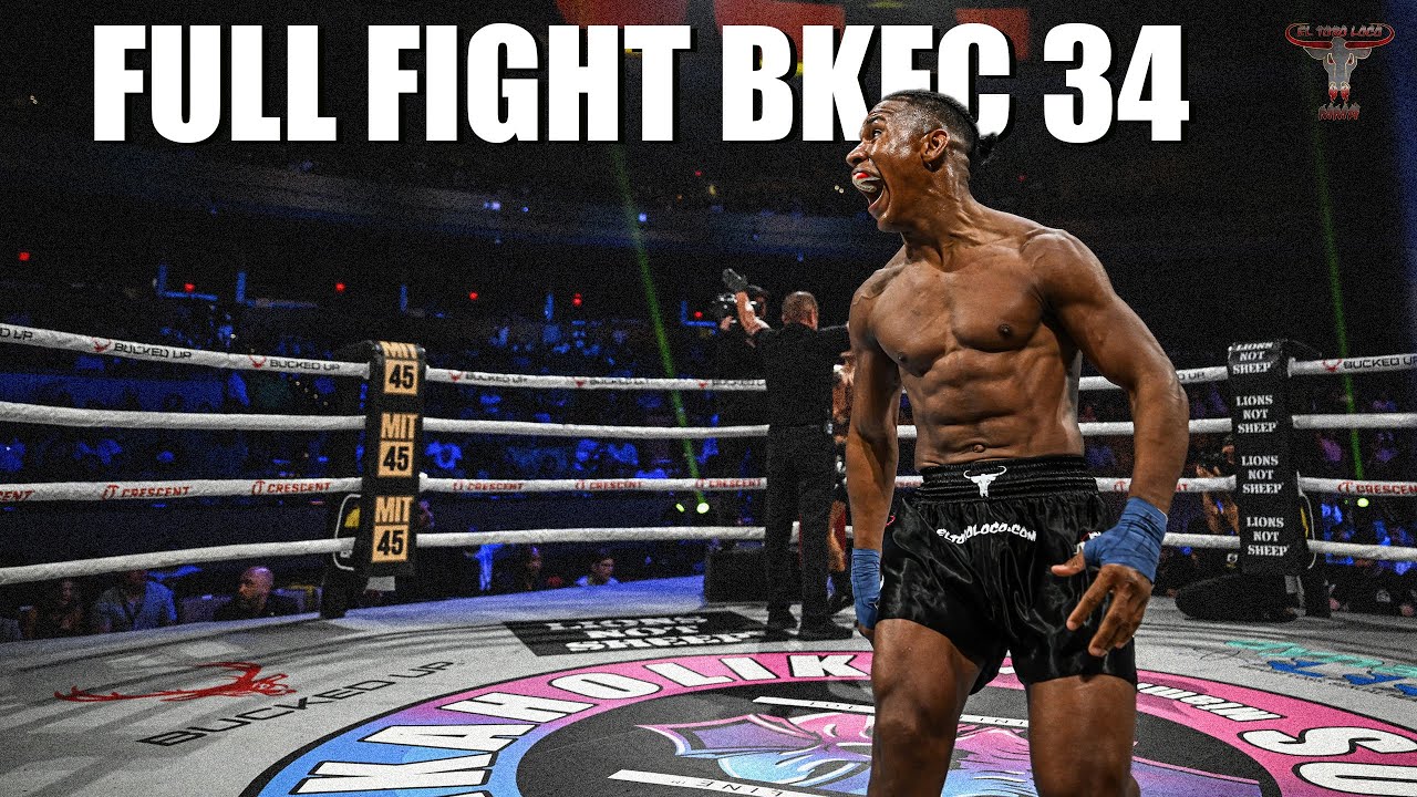 BKFC 34 Alberto "El Indio" Blas vs Jeremiah Potts - El Toro Loco MMA ...