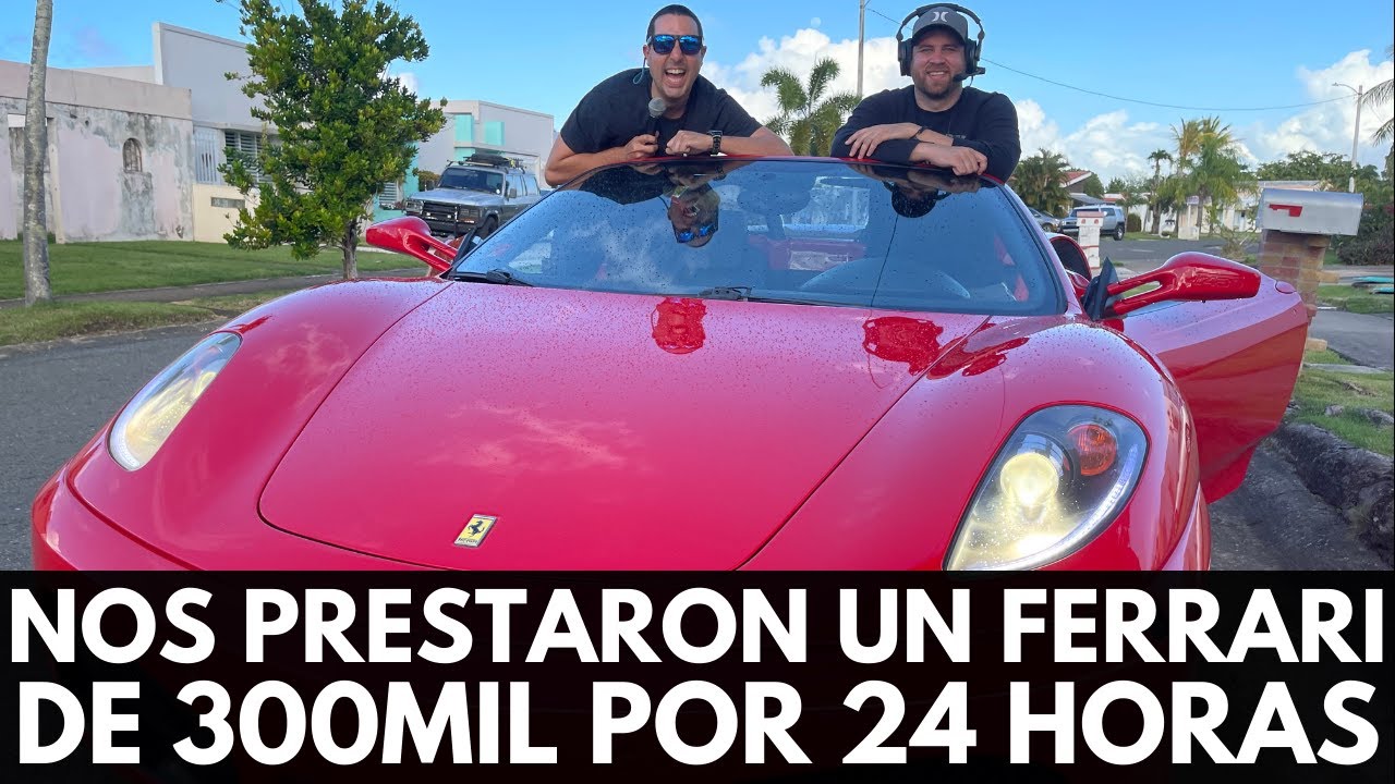 NOS PRESTARON UN FERRARI DE 300MIL POR 24 HORAS| VLOG 183 | Alejandro ...
