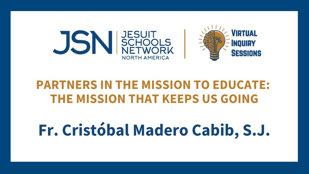 Partners in the Mission to Educate with Fr. Cristóbal Cabib, S.J ...