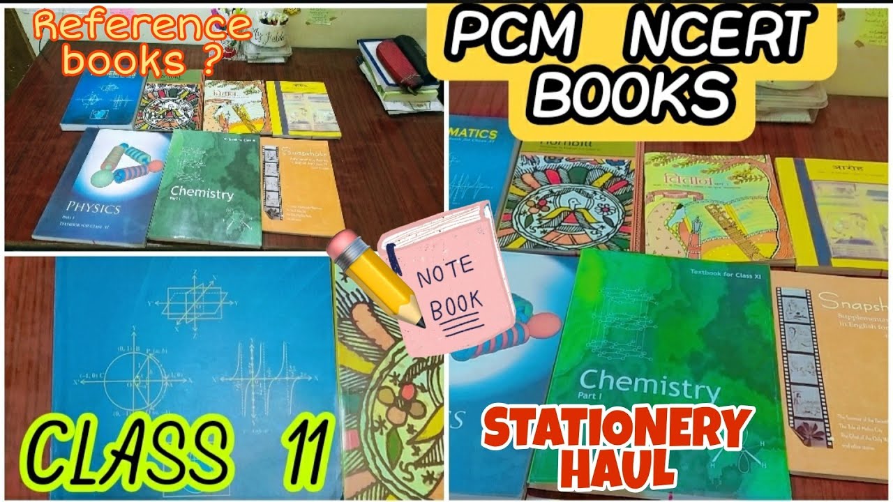 CLASS 11 CBSE PCM BOOKS STATIONERY HAUL 📚| BUYING 11TH NCERT BOOKS 🌸📖 ...