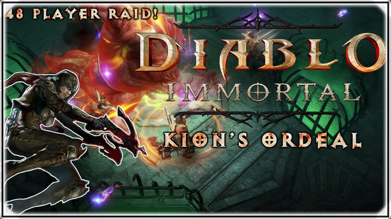 Kion's Ordeal 48 Player Raid! - Diablo Immortal Closed Alpha Gameplay ...