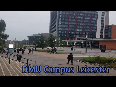 DMU campus Leicester - YouTube