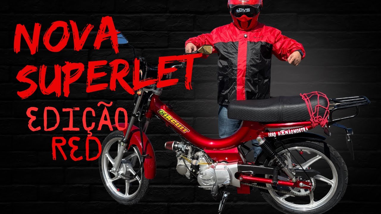 Nova Mobilete Superlet Edição Red 🚀 - YouTube