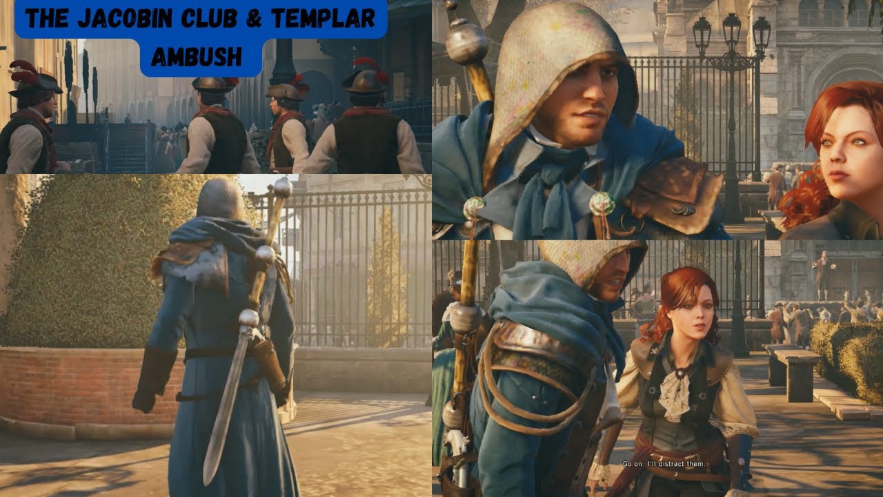 Assassin's Creed Unity | Sequence 06: The Jacobin Club & Templar Ambush ...
