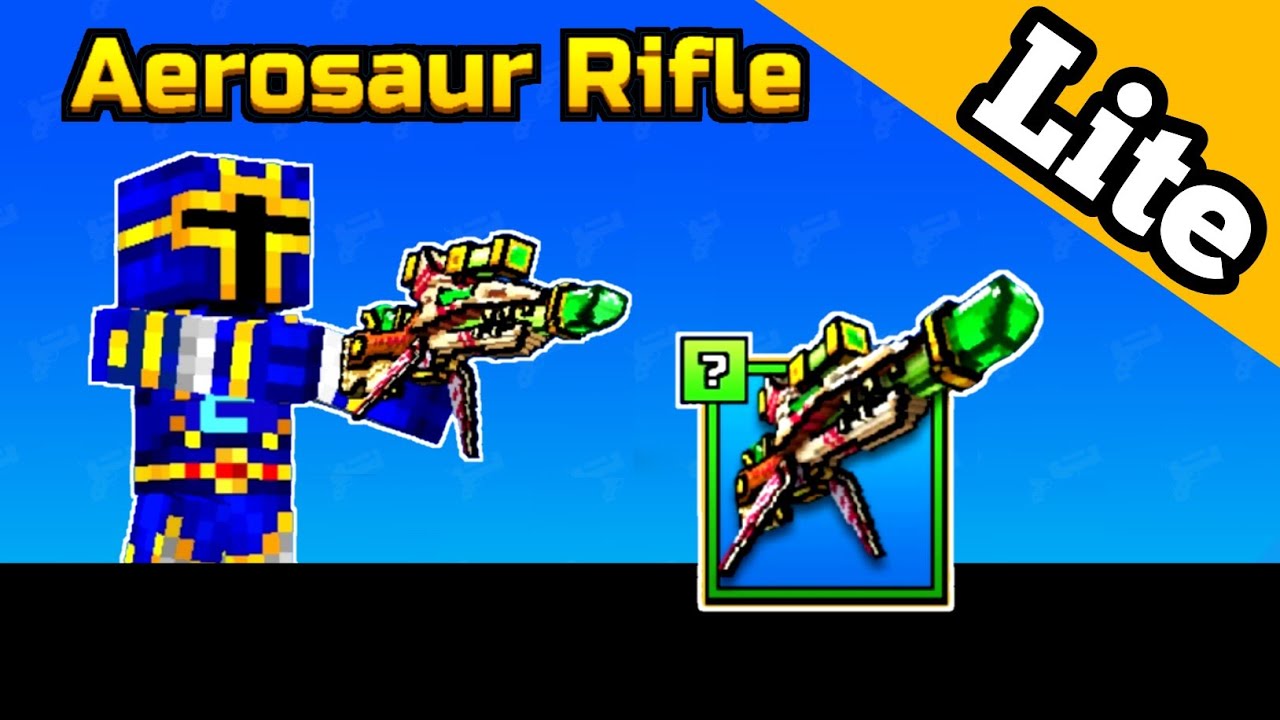 Aerosaur Rifle Offer - Pixel Gun 3D - YouTube