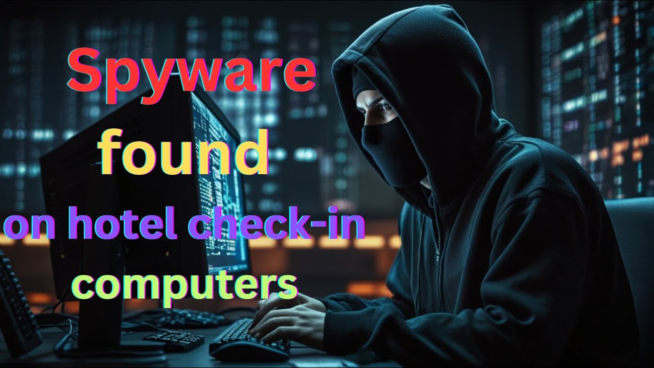 Spyware Discovered on Hotel Check In Computers - YouTube