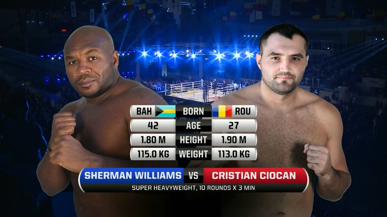 Cristian "Hammer" Ciocan vs Sherman "Tank" Williams - YouTube