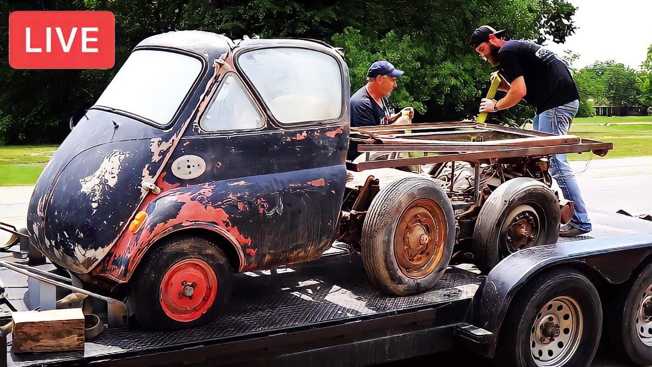 LIVE Will It Run 1957 BMW Isetta | Raw & Uncut | The Good, The Bad, And ...