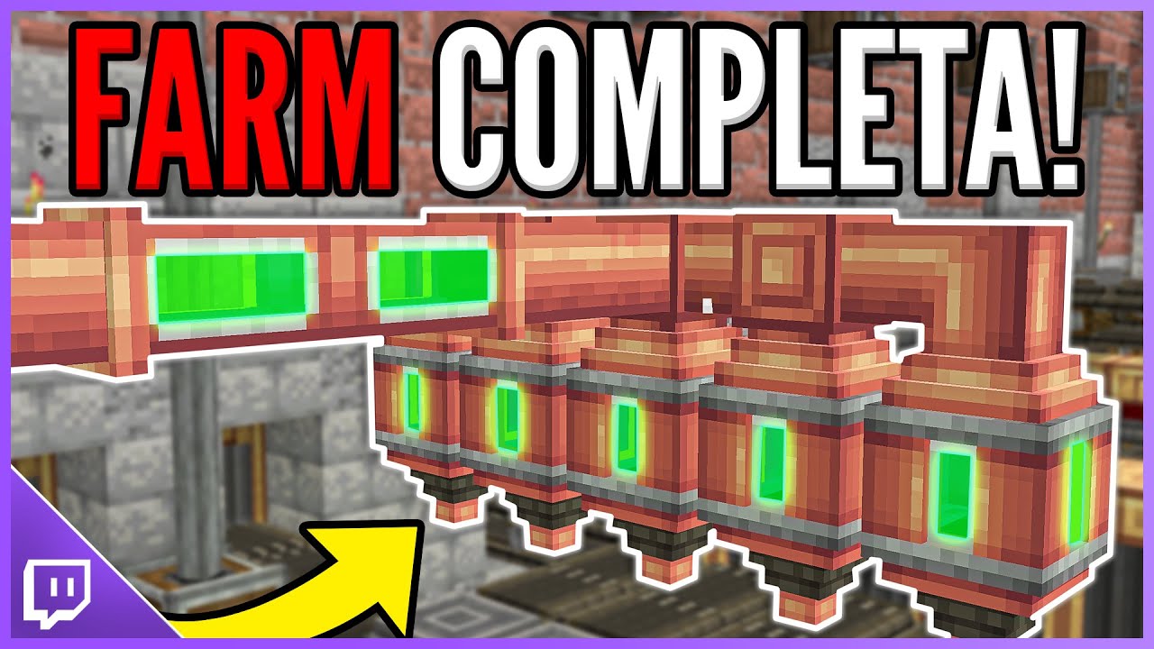 LA MEGA FARM E' COMPLETA! - CreateCraft Minecraft ITA - YouTube