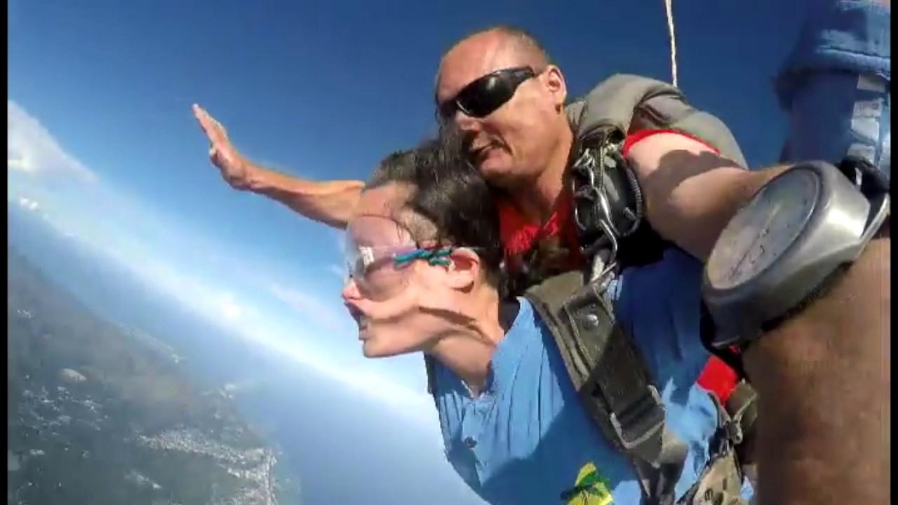 Guam Skydive Skydiving - Hilarious!!! - YouTube