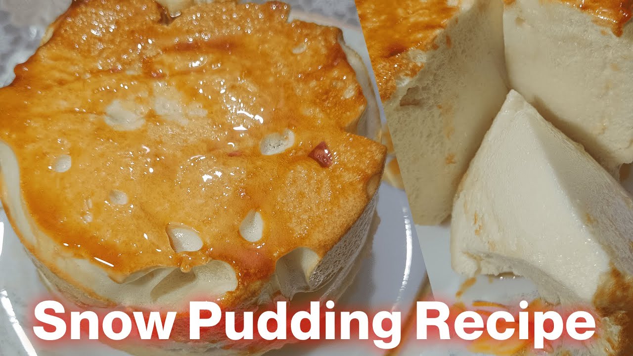 Unique & New Style Special Snow Pudding Dessert Recipe - YouTube