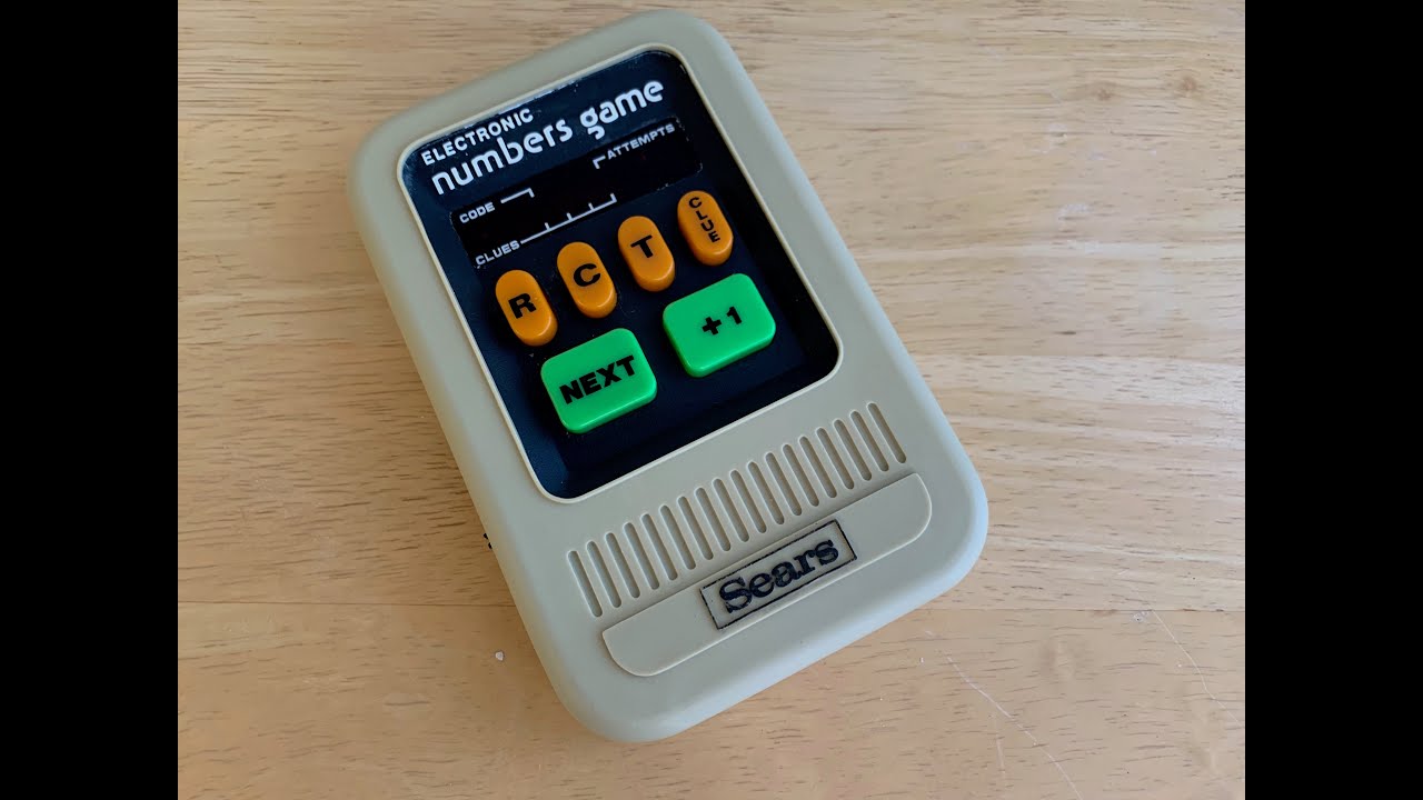 Sears Numbers Game Restoration - YouTube